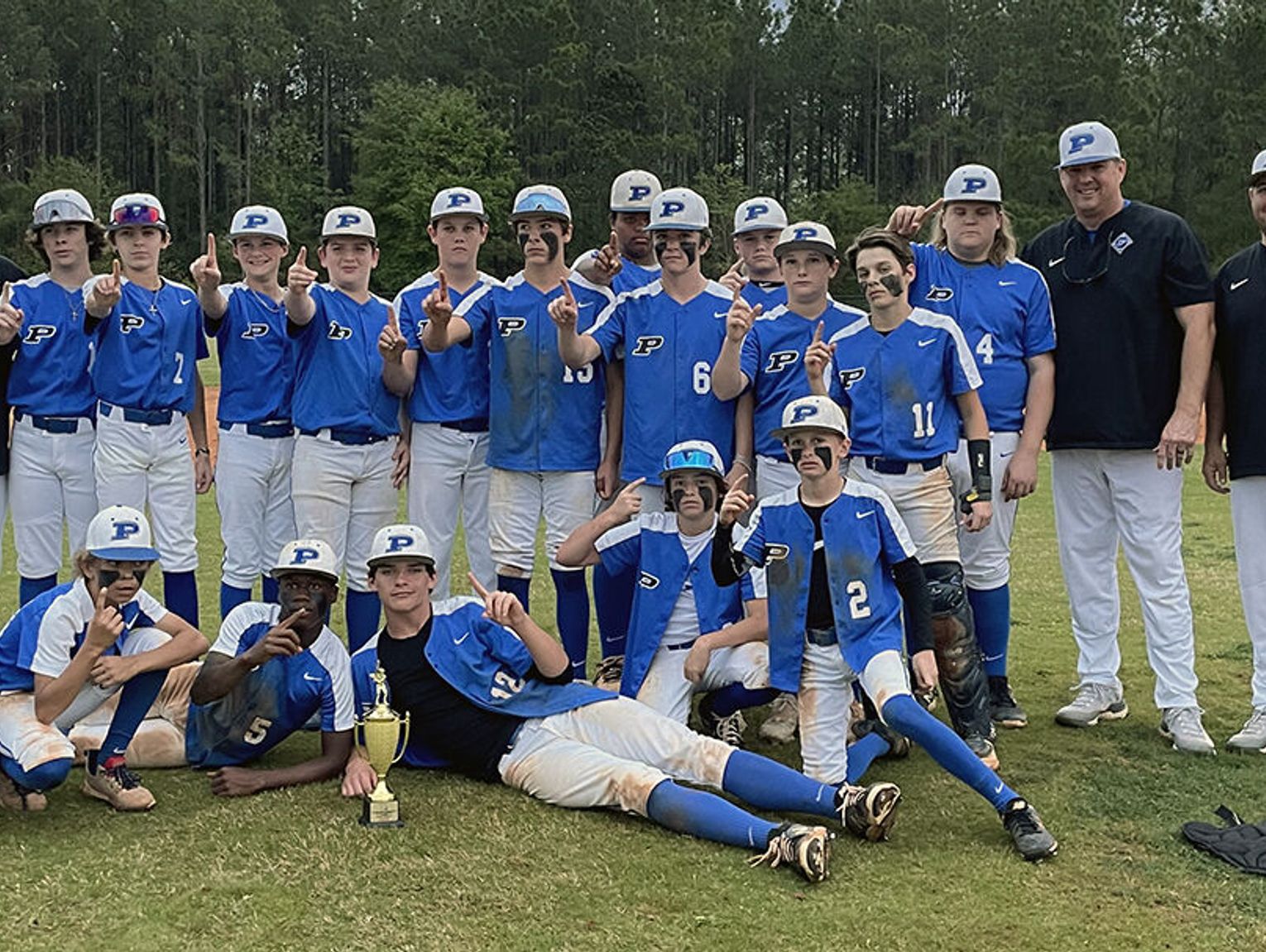 Pierce County Middle School baseball team wins Conference Championship