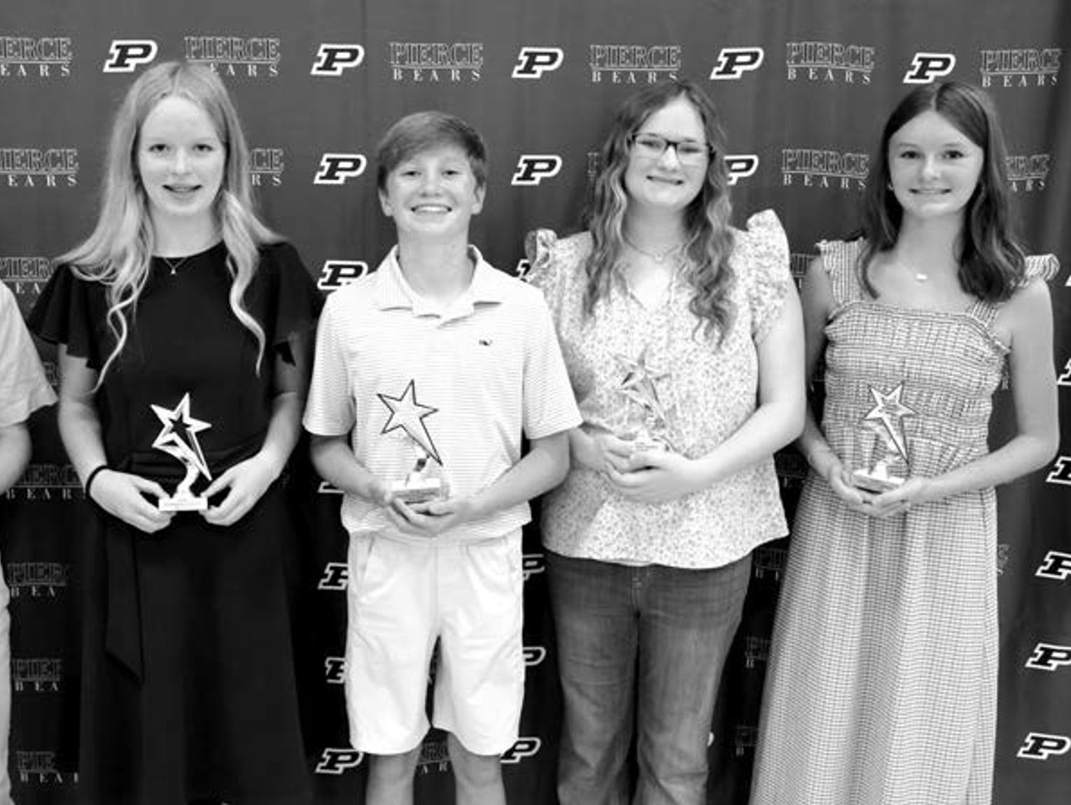 Pierce Middle Eighth Grade Honors Students