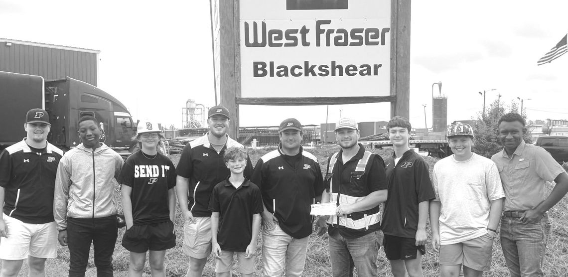 West Fraser donates to PCMS football